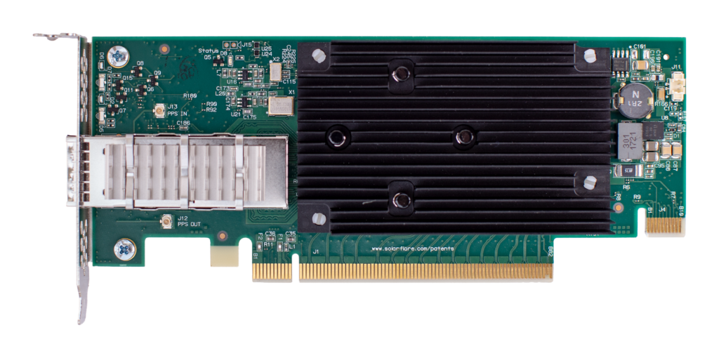 Solarflare SFN-X2542 2X-Port QSFP28 PTP Adapter R1E64A XtremeScale ...